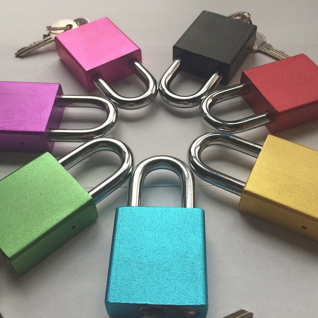 Loving our new lock colors! ️ - MakeLoveLocks.com