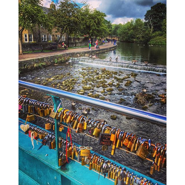 Love locks️ bakewell derbyshire derbyshiretimes bridge locks lovelocks ...