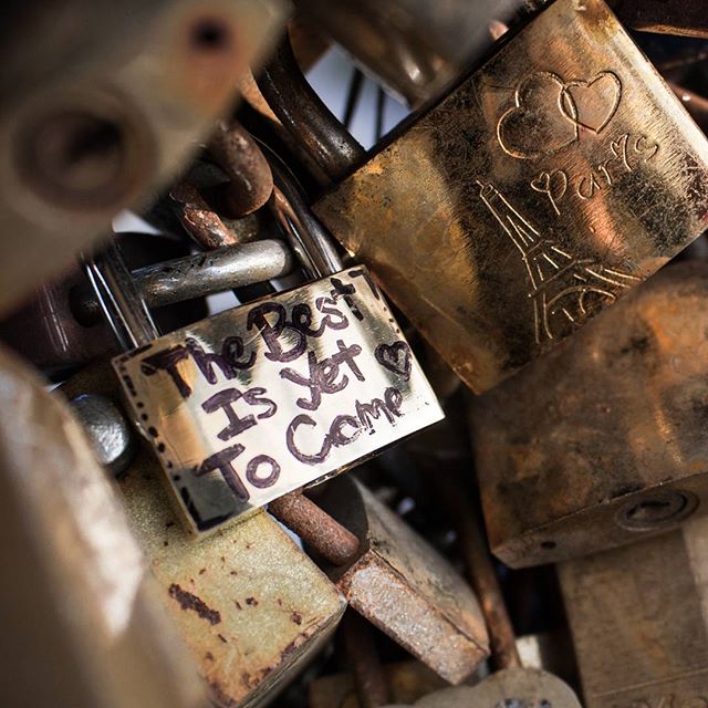 Love Lock Bridge - Paris, France xo ..reflecting on my - MakeLoveLocks.com