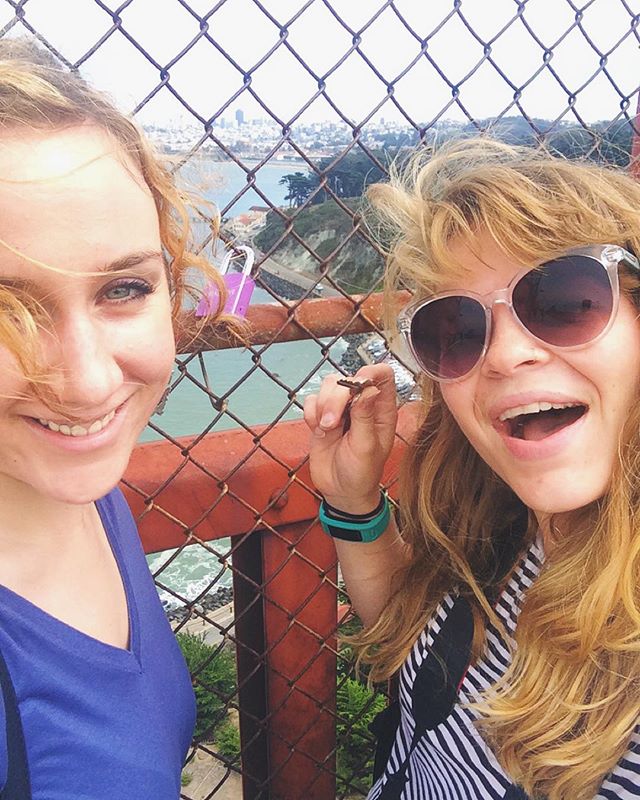 Friendship lovelock all locked up in San Francisco! SanFrancisco ...